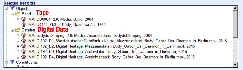 The imai Foundation - Gallery Systems Cataloguing Time Based Media